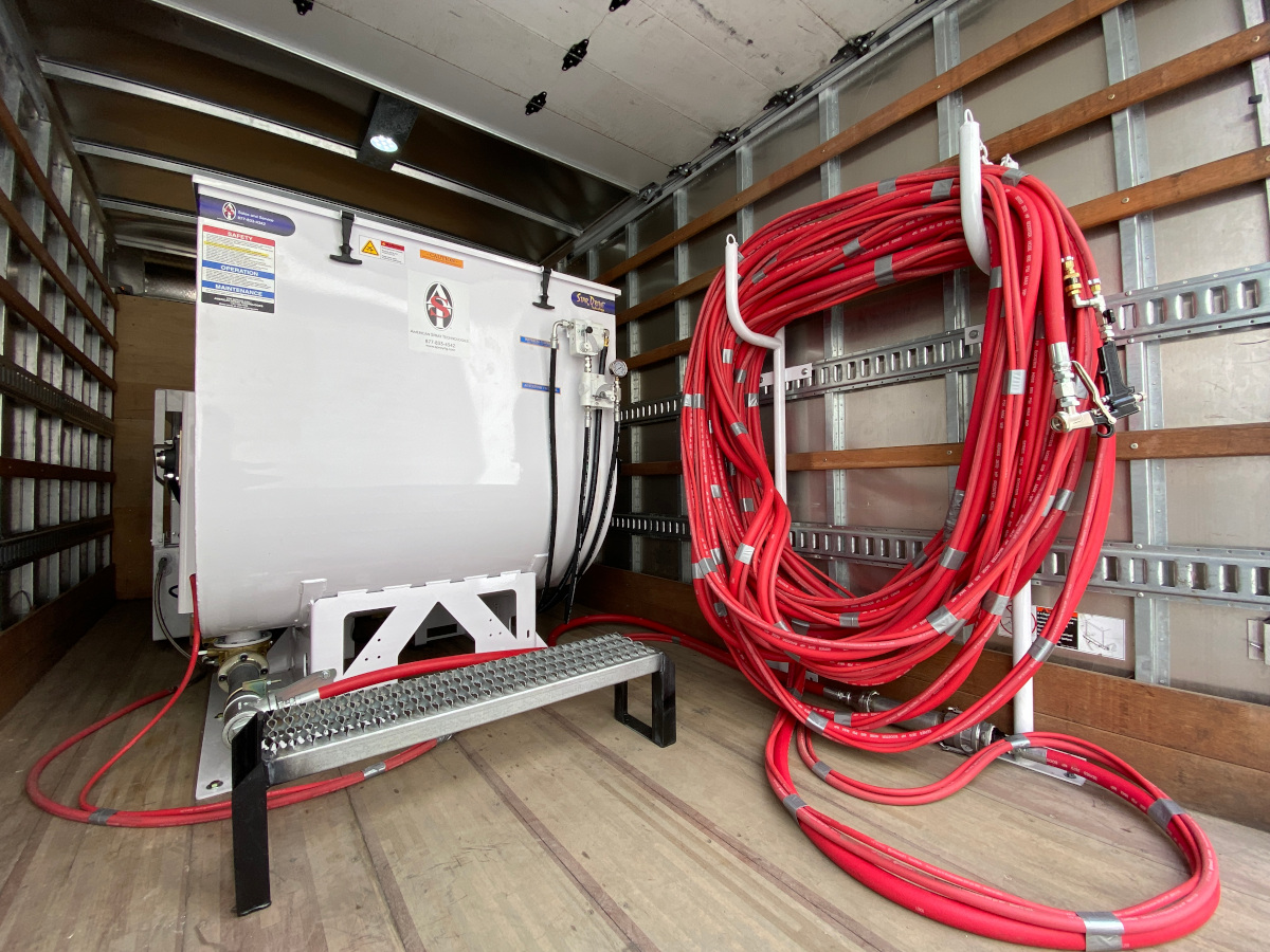 The Benefits of AST Split Skid Texture Machines - American Spray ...